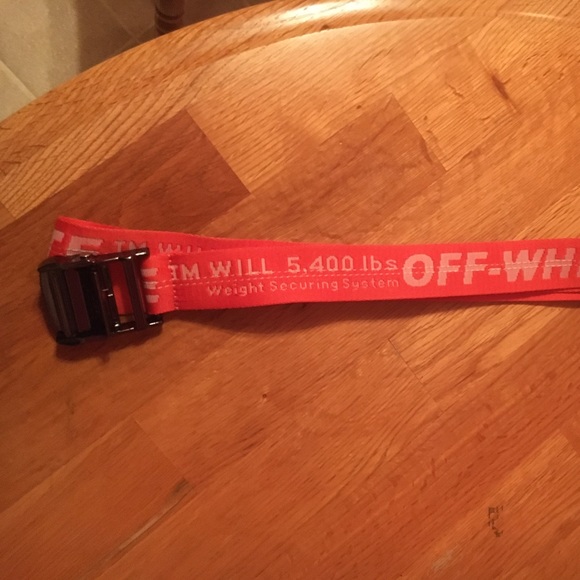 Off-White | Accessories | Offwhite By Virgil Orange Utility Belt Worn ...